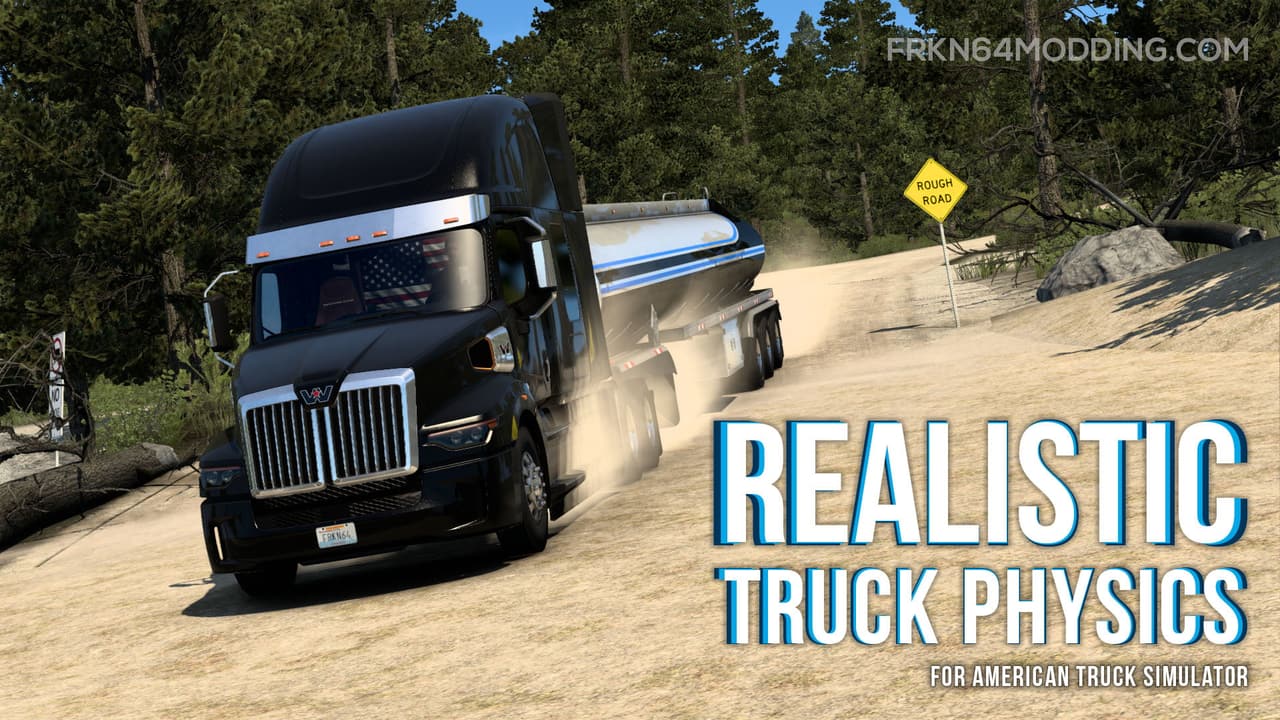 Realistic Truck Physics Mod v9.1.2 for ATS | Download on Modsy